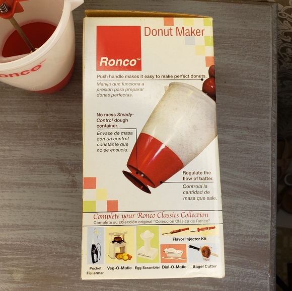 Ronco | Kitchen | Ronco Donut Maker From Don Popeils Classic Collection ...